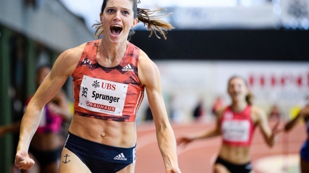 Athlétisme: Encore un record de Suisse pour Lea Sprunger - Le Matin