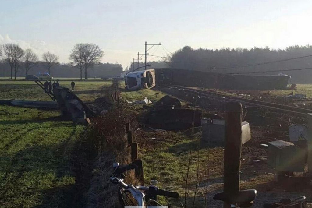 Déraillement – Un train déraille dans l'est des Pays-Bas | Tribune de ...