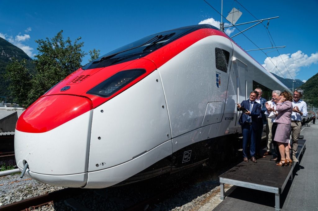 Suisse: Les CFF baptisent le nouveau train Giruno - Le Matin