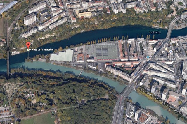 Nouveau scénario pour la pointe de la Jonction | Tribune de Genève