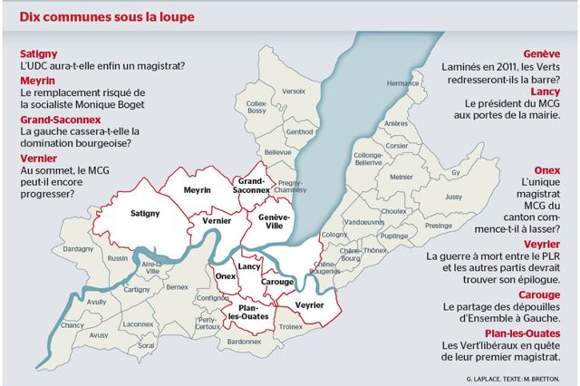 Les dix communes genevoises qu’il faut suivre de très près | Tribune de ...