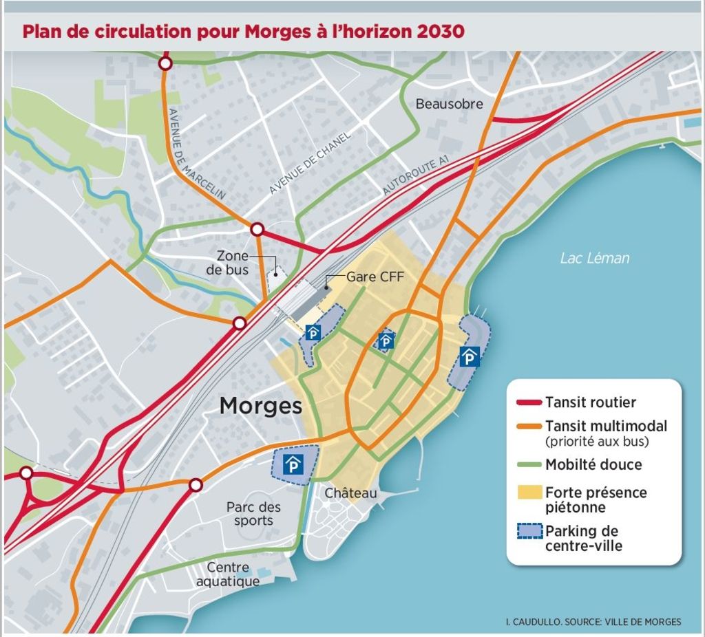 Projet routier gelé ? – Le contournement de Morges n’est pas près de ...