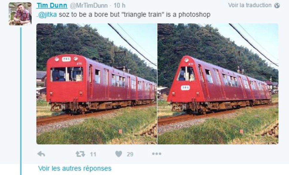 Insolite: Les trains triangles existent-ils? - Le Matin