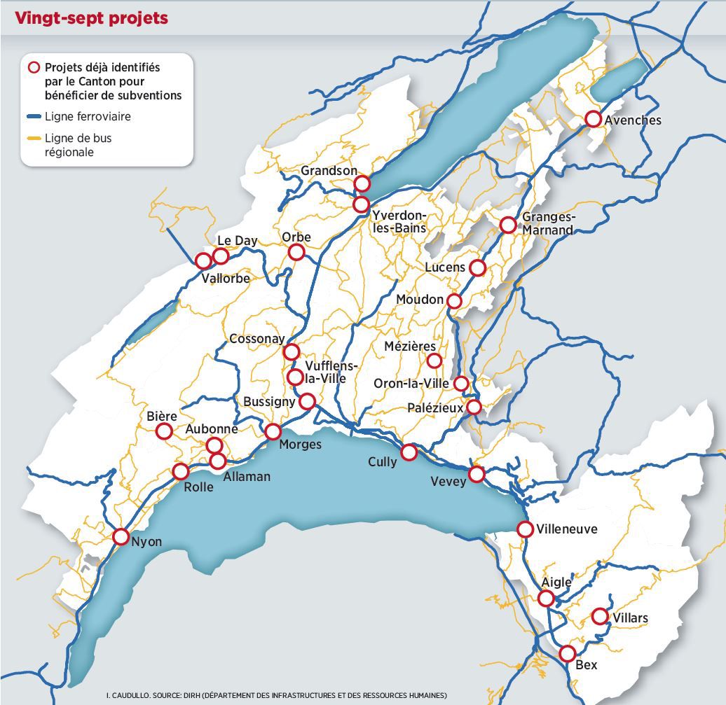 20 millions pour optimiser la mobilité des Vaudois | 24 heures