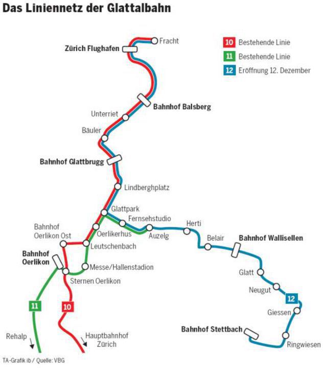 Die Glattalbahn ist erst der Anfang | Tages-Anzeiger