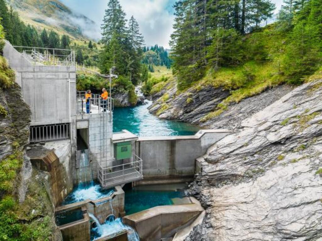 Lauterbrunnen: BKW weiht Sousbach-Wasserkraftwerk ein