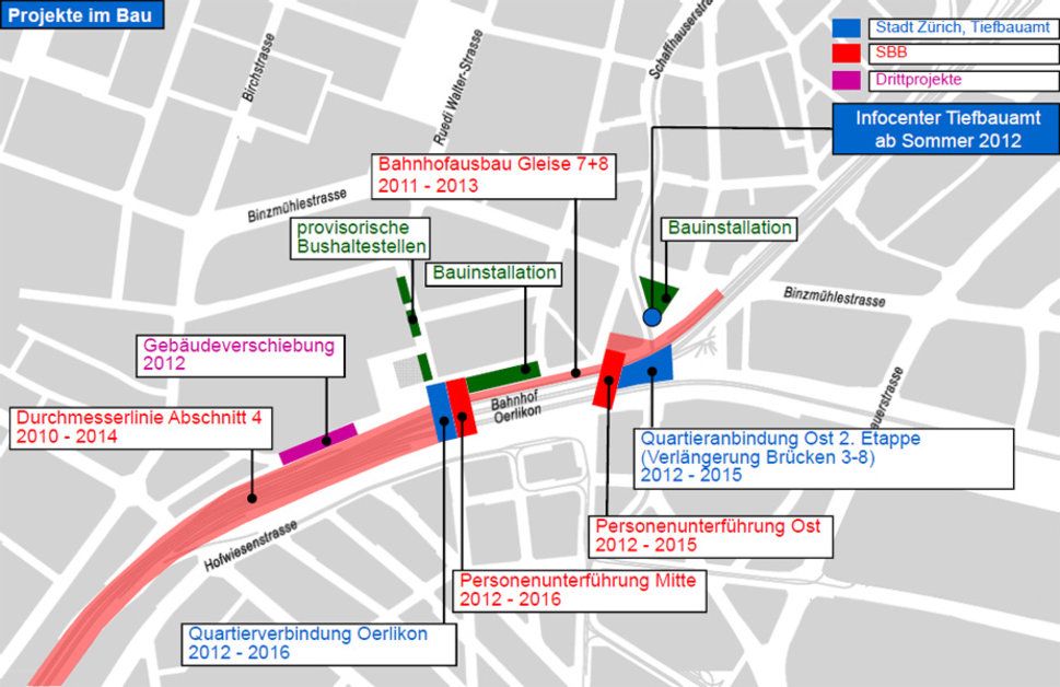 Das wird neu am Bahnhof Oerlikon | Basler Zeitung