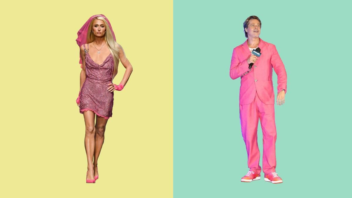 Mode-Betrachtung: Paris Hilton und Brad Pitt: Comeback in Pink | Berner ...