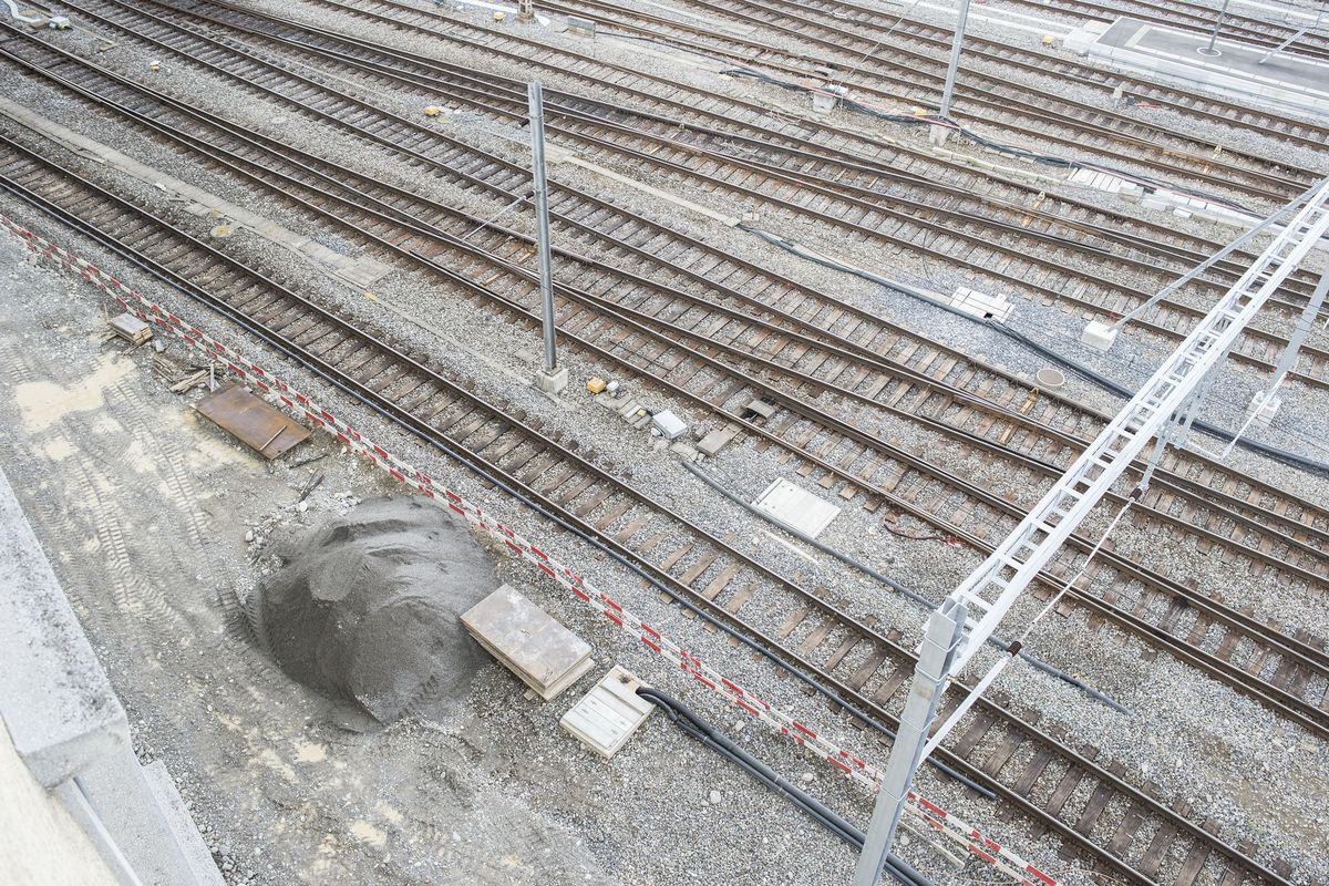 SBB ersetzt 28 Weichen beim Bahnhof Bern | Der Bund