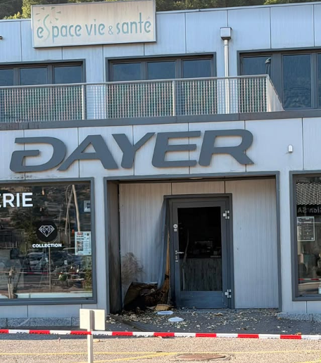 Sion: une armurerie a été attaquée à l’explosif