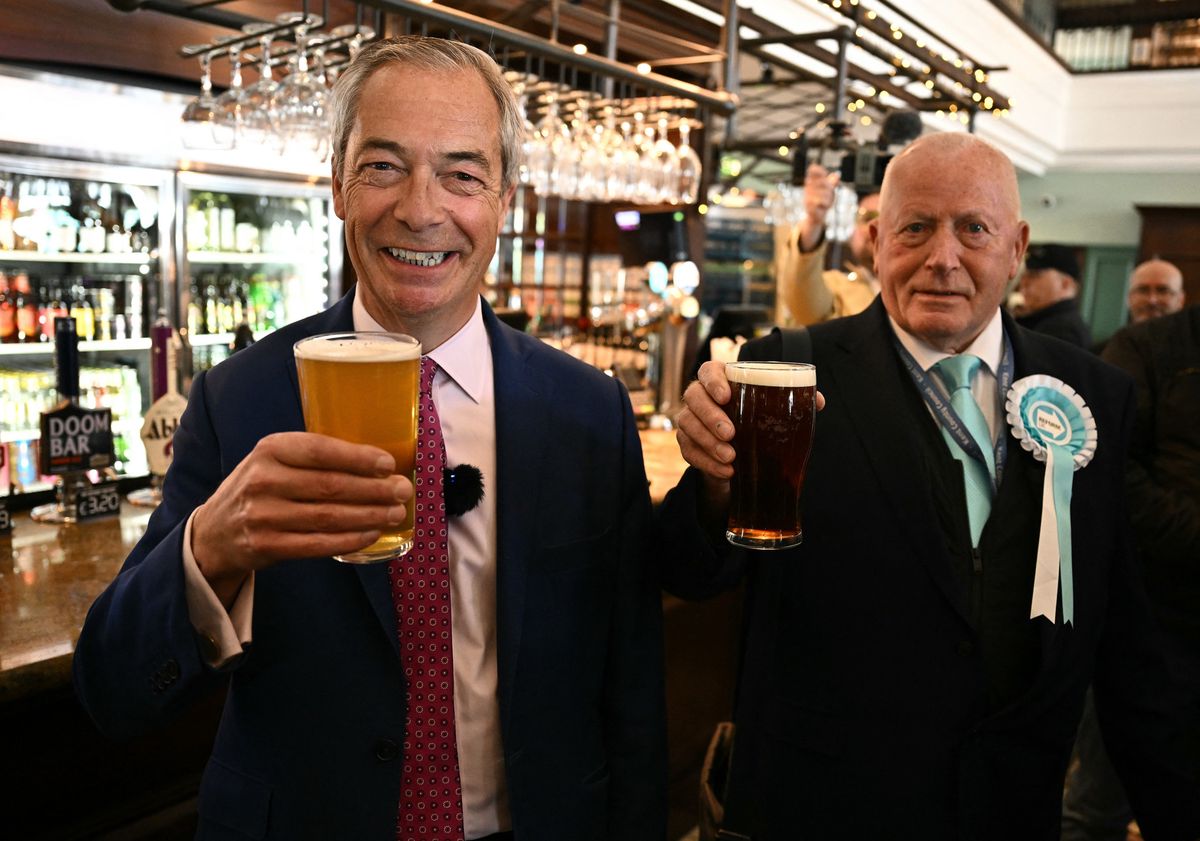 Kommunalwahlen in Grossbritannien: Nigel Farage profitiert vom Frust ...