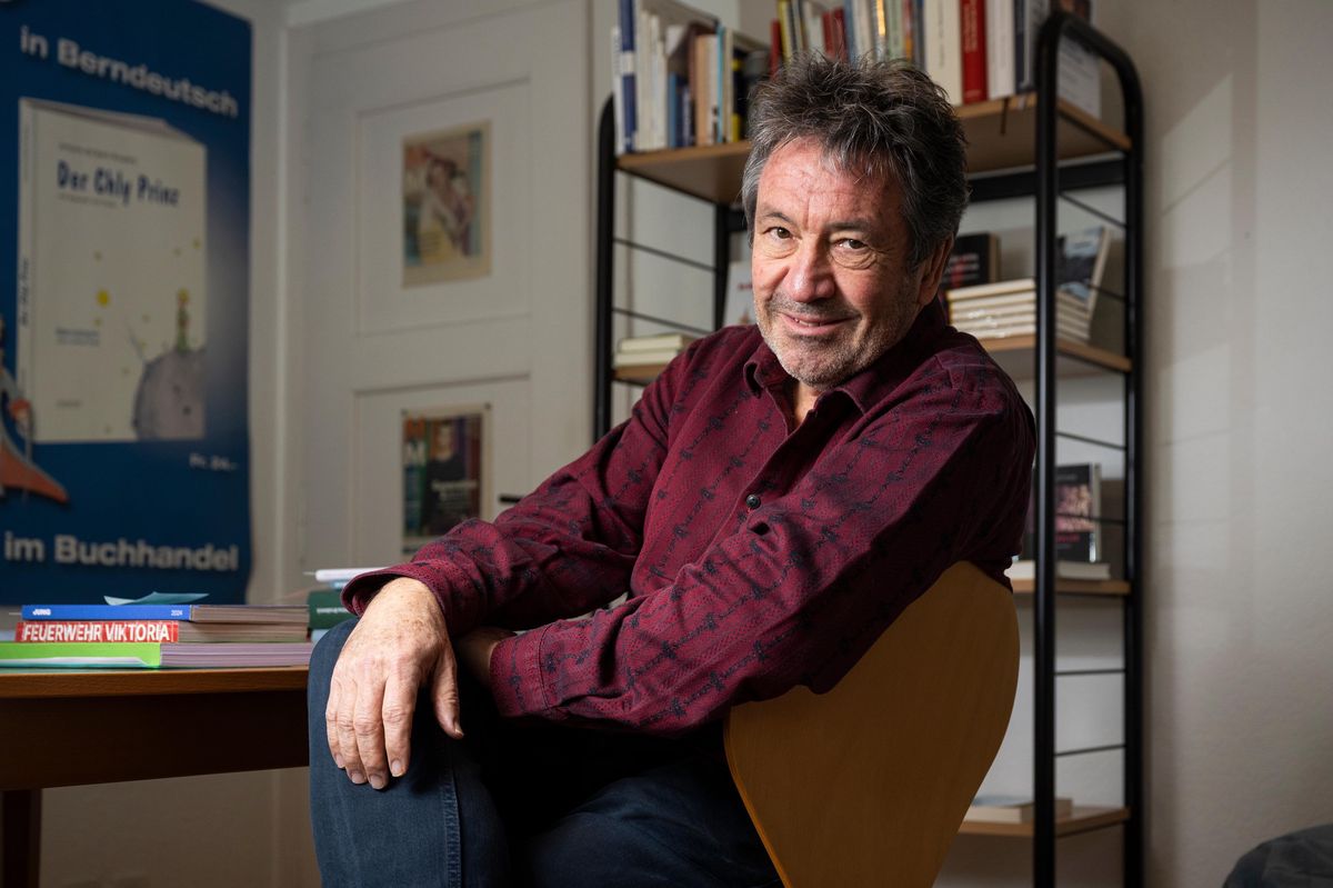 Berner Kleinverleger Bernhard Engler ziemlich gross | Der Bund