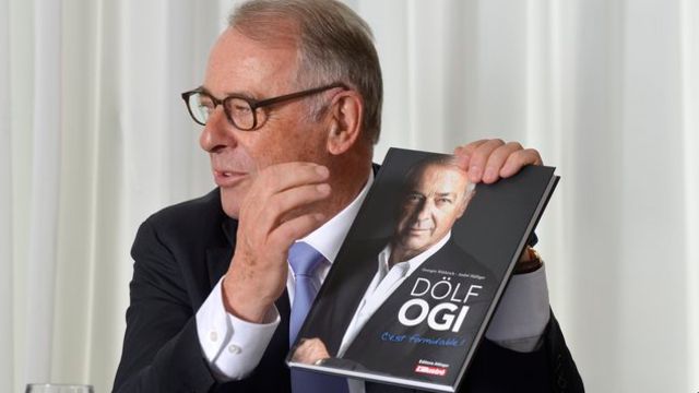 Adolf Ogi présente sa biographie | 24 heures