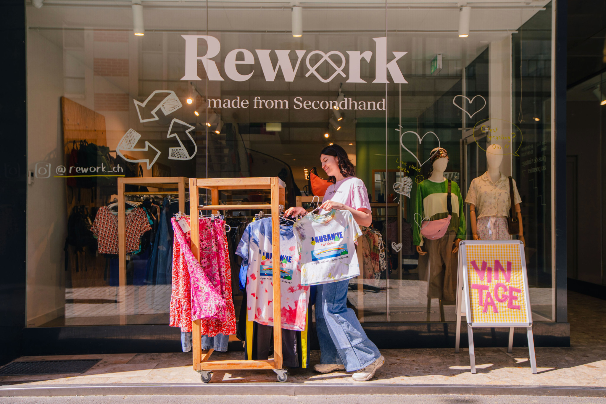 Rework: la marque bernoise qui transforme vos vieux habits
