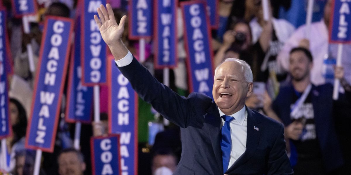 Tim Walz: Vom Coach zum Vizepräsidentschaftskandidat | Tages-Anzeiger