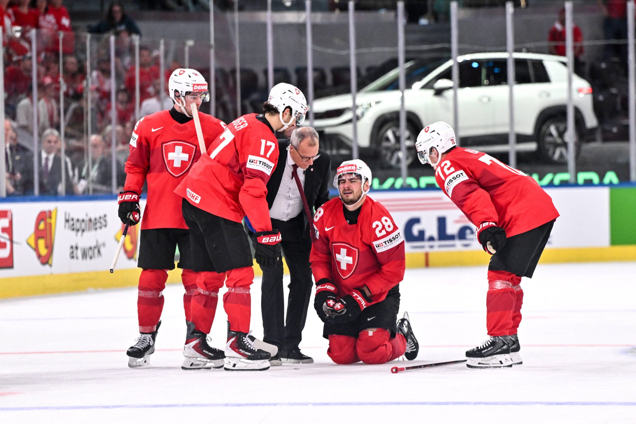 Eishockey WM: Timo Meier für Halbfinal gesperrt