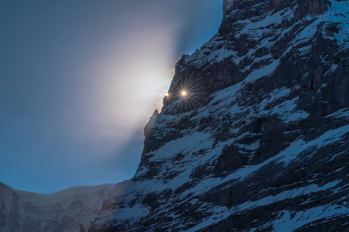 Martinsloch Grindelwald: Wegen eines Riesen guckt die Sonne durch den ...