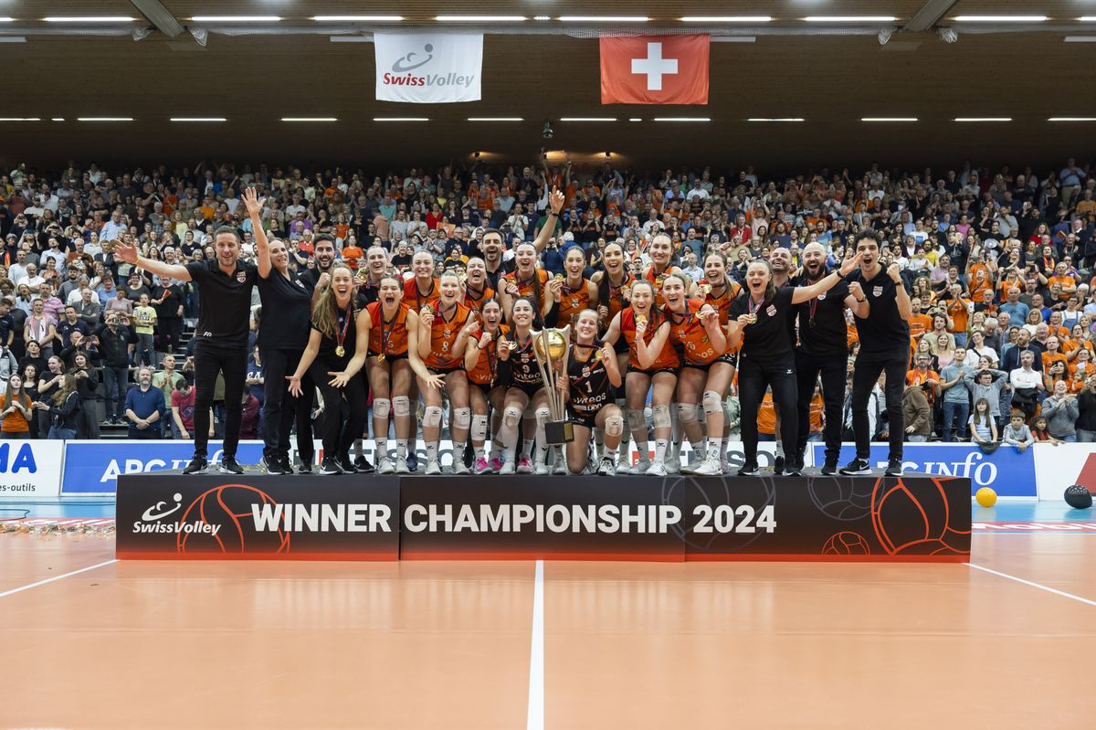Volleyball: Neuchâtel UC ist erneut Schweizer Meister | Tages-Anzeiger