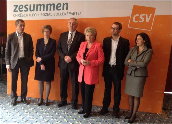Elections européennes – Viviane Reding prend la tête de la liste CSV ...