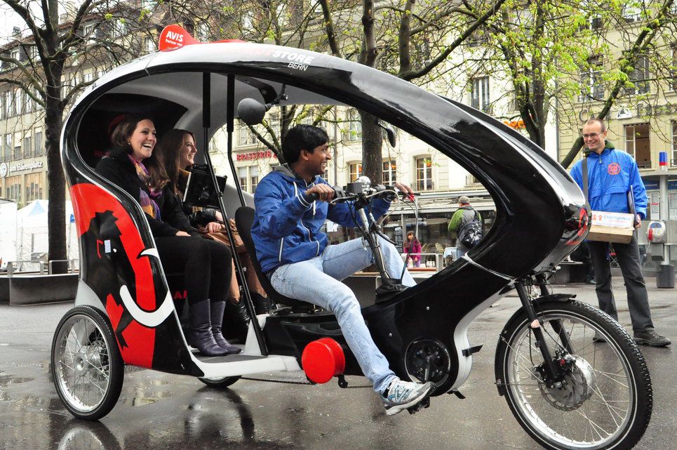 Neues Rikscha-Taxi für Bern | Berner Zeitung