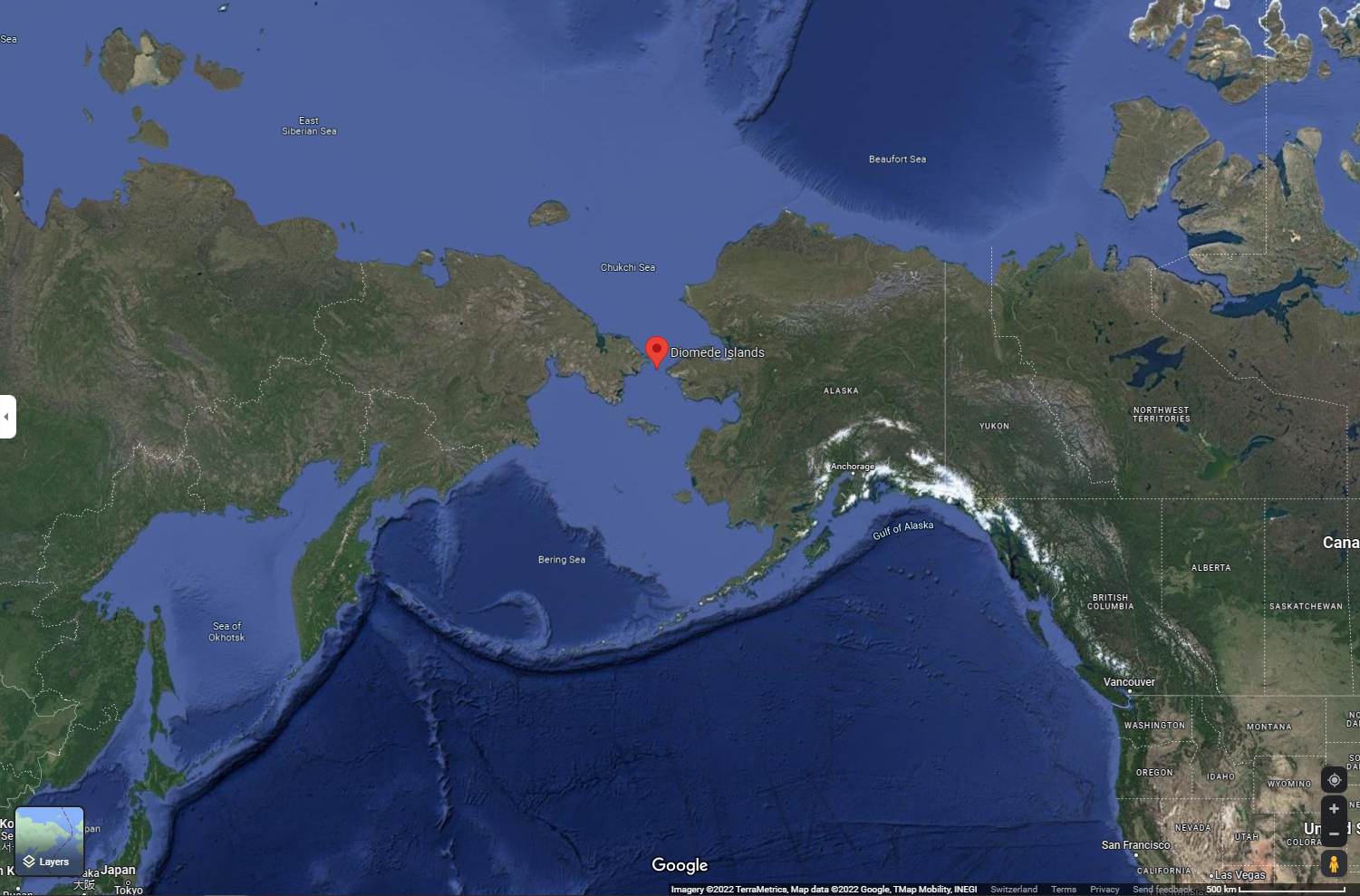 Diomedes-Inseln: Hier kommen sich Russland und die USA bis auf 4 ...