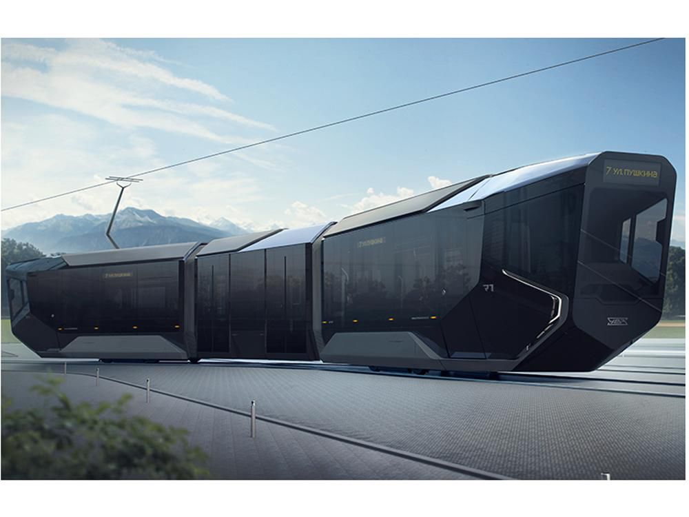 Un tramway russe inspiré par Batman et Star Wars