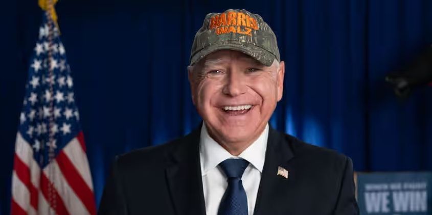 Kamala Harris und Tim Walz: Mit Camo Hat landen sie einen Hit