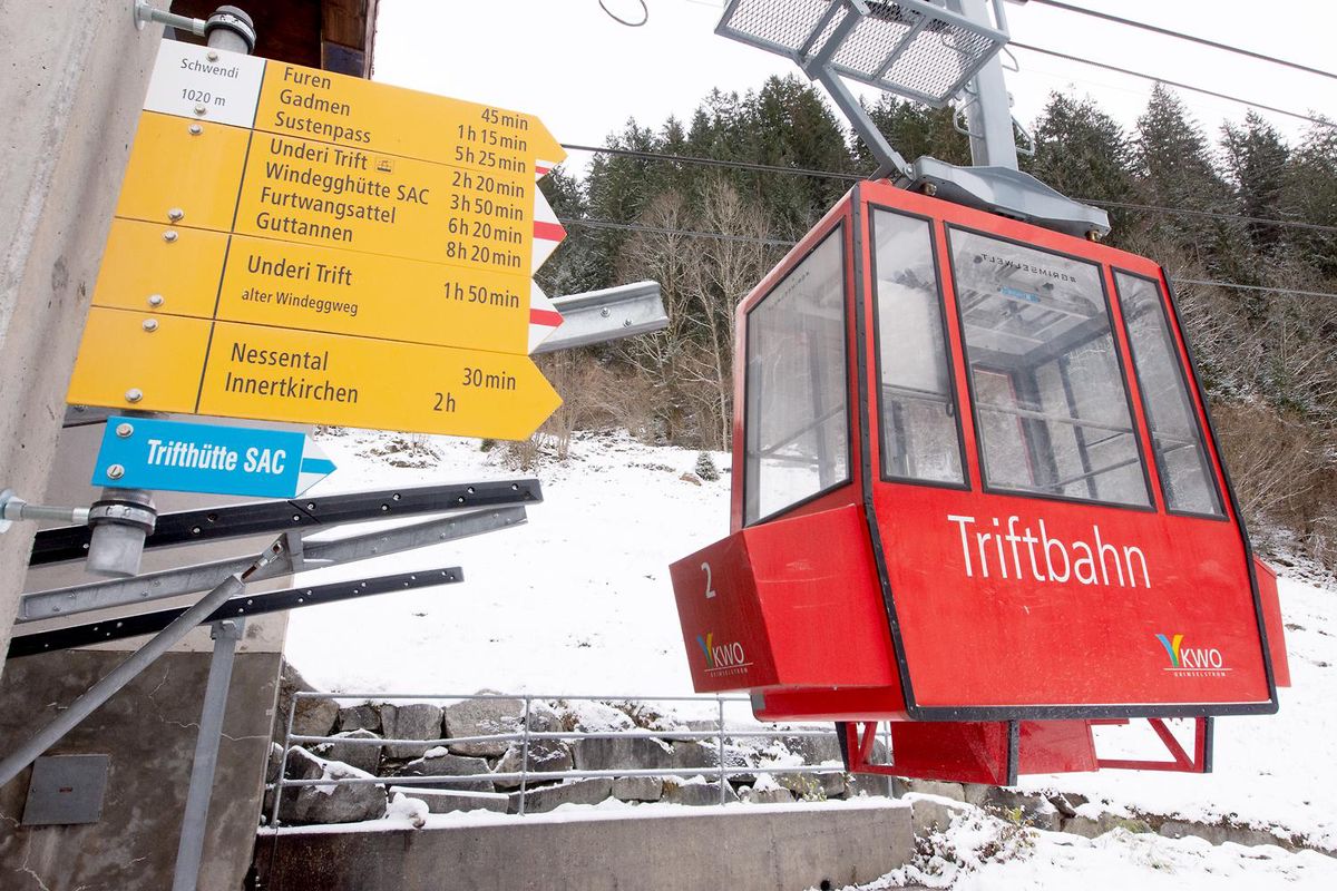 Gadmertal: Umbau der Triftbahn ist im Gang | Thuner Tagblatt