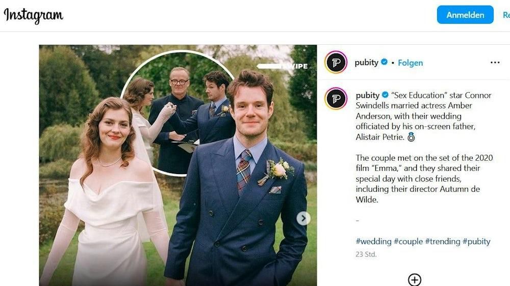 «Sex-Education»-Star Connor Swindells von Kolleg getraut | Der Bund
