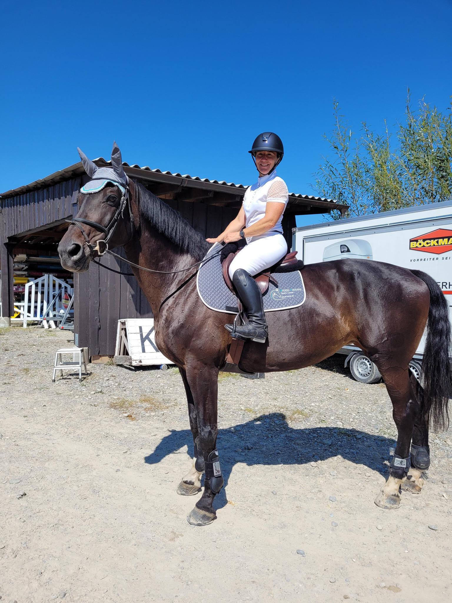 Pferdesporttage in Bülach - Nicole Reimann findet in den Flow