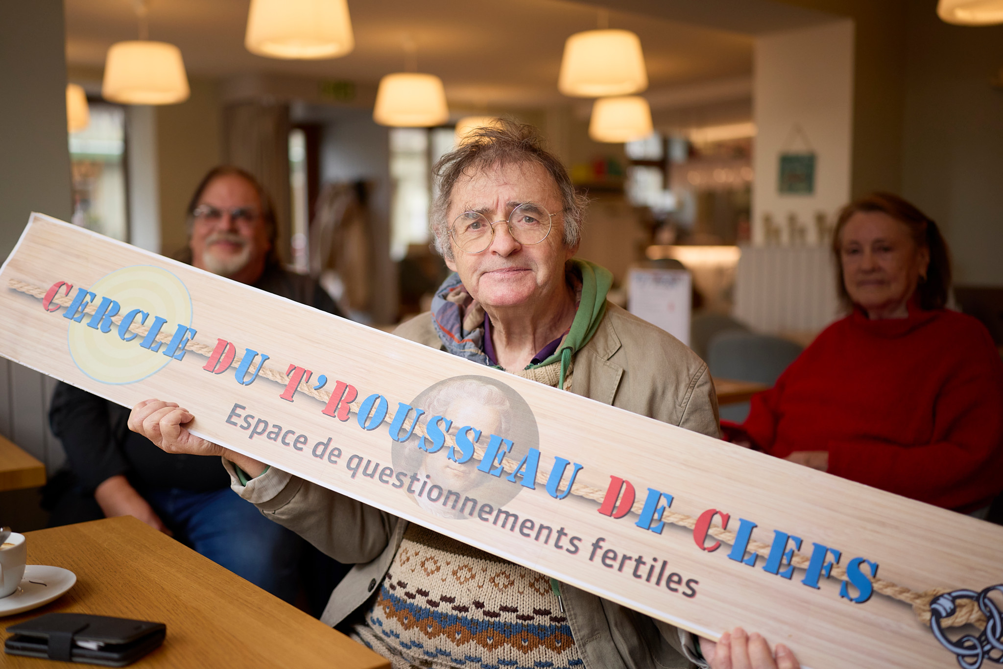 Vevey: Mike Ingle, le philosophe farfelu, se lance en politique