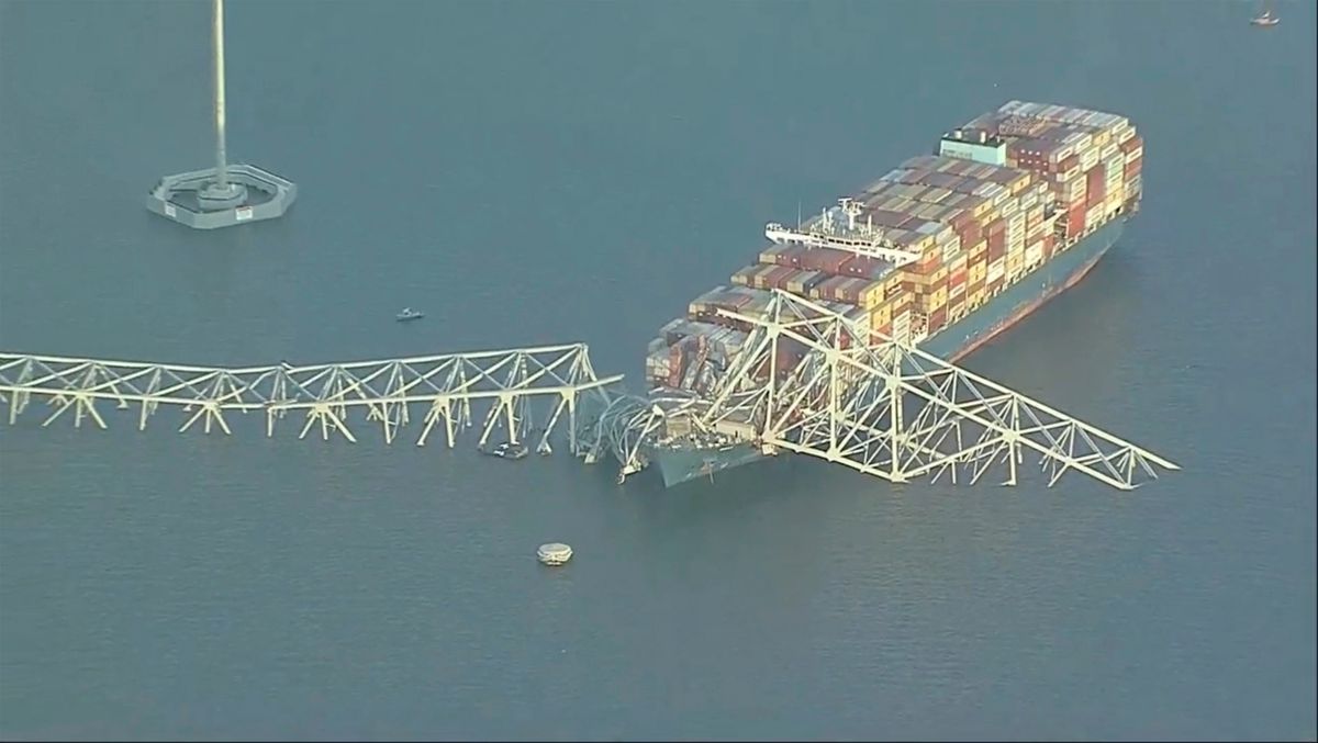 Baltimore: Brücke von Schiff gerammt und eingestürzt | Tages-Anzeiger