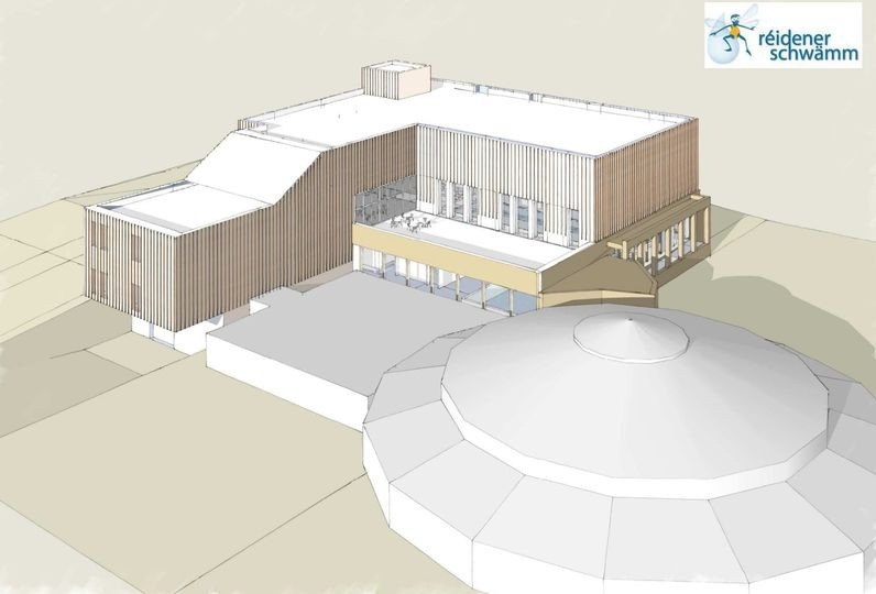 L’extension de la piscine de Redange se dévoile un peu plus - L'essentiel