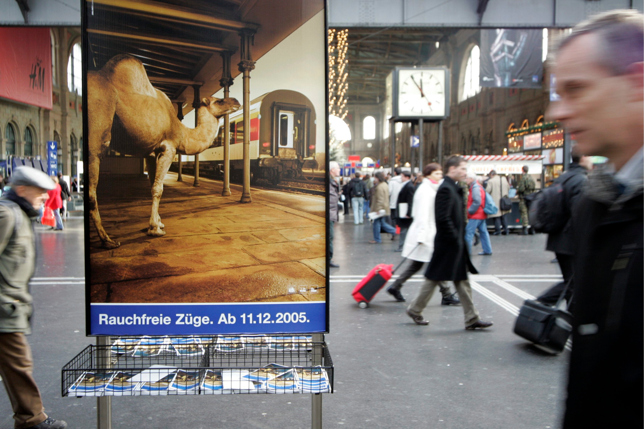 Rauchverbot der SBB: Letzte Züge in Schweizer Zügen