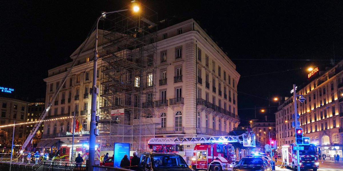 Incendie à Genève: le feu vite éteint à l’Hôtel des Bergues | Tribune de Genève
