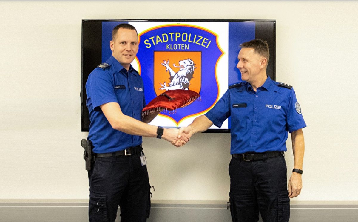 Wechsel zum Jahresauftakt: Stadtpolizei Kloten hat einen neuen Chef ...