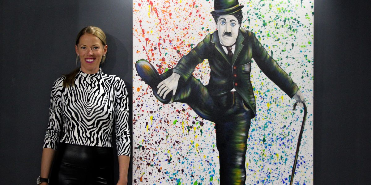 Laura Chaplin transmet joie et amour par son art