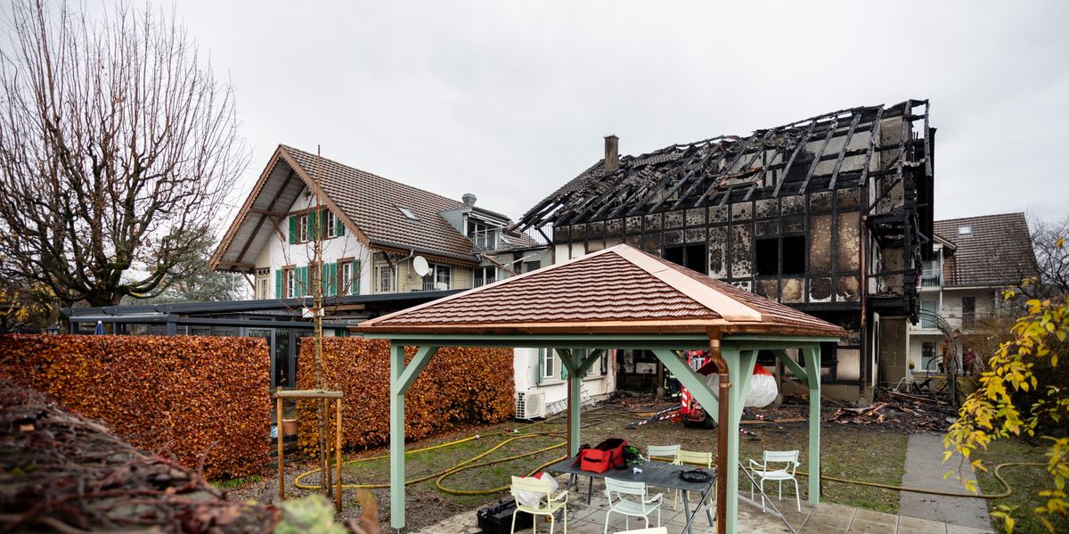Brand Wichtrach: Anwohner erstaunt über Brandstiftung