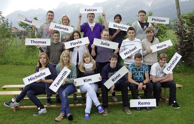 Die 9c blickt zurück und nach vorne | Berner Zeitung