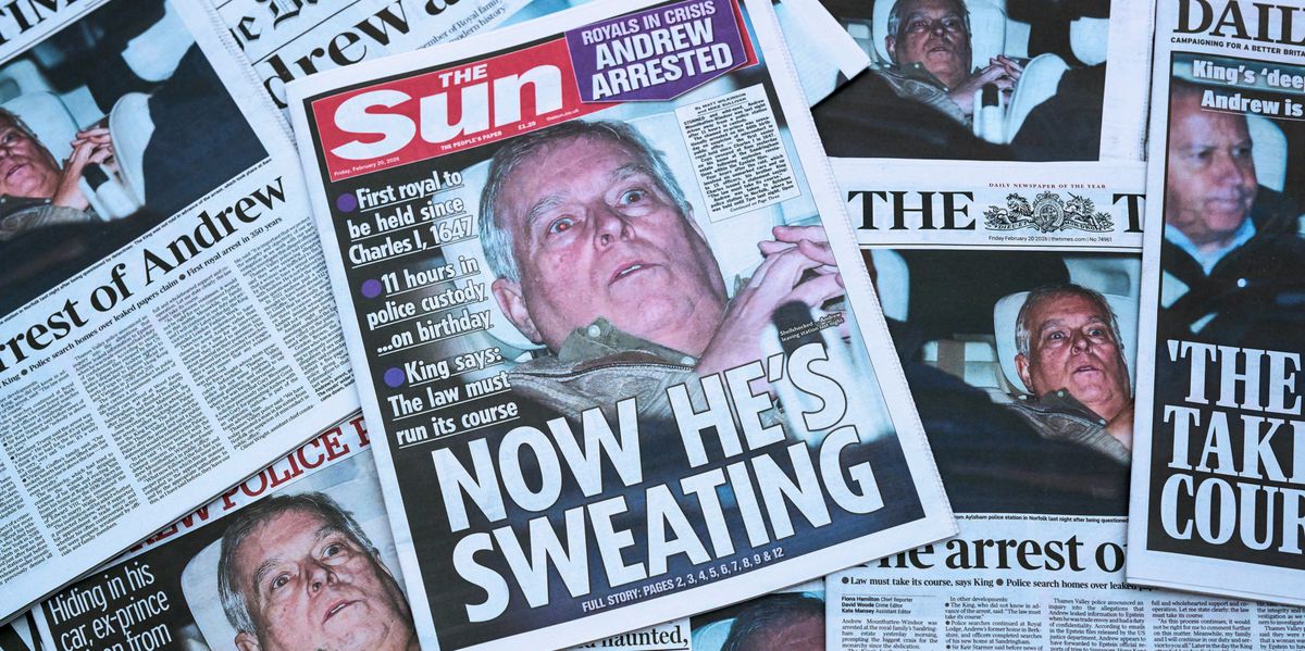 Prinz Andrew: Wie britische Medien über die Festnahme berichten