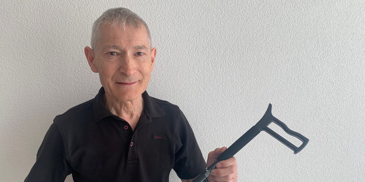 Armin Furrer: Luzerner Erfinder designt «revolutionären» Wanderstock ...