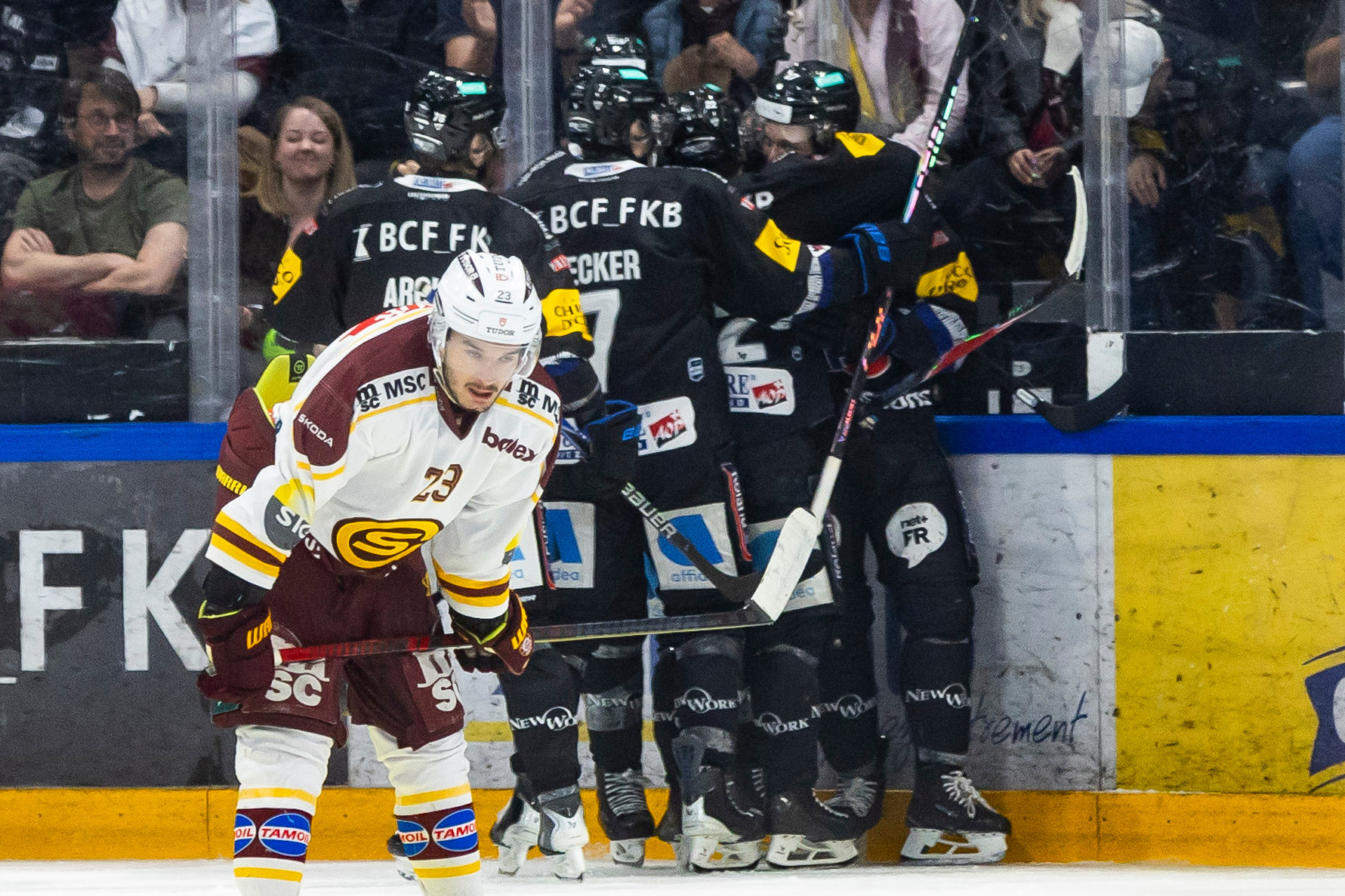 Gottéron-GSHC: Fribourg s’impose au bout du suspense à domicile