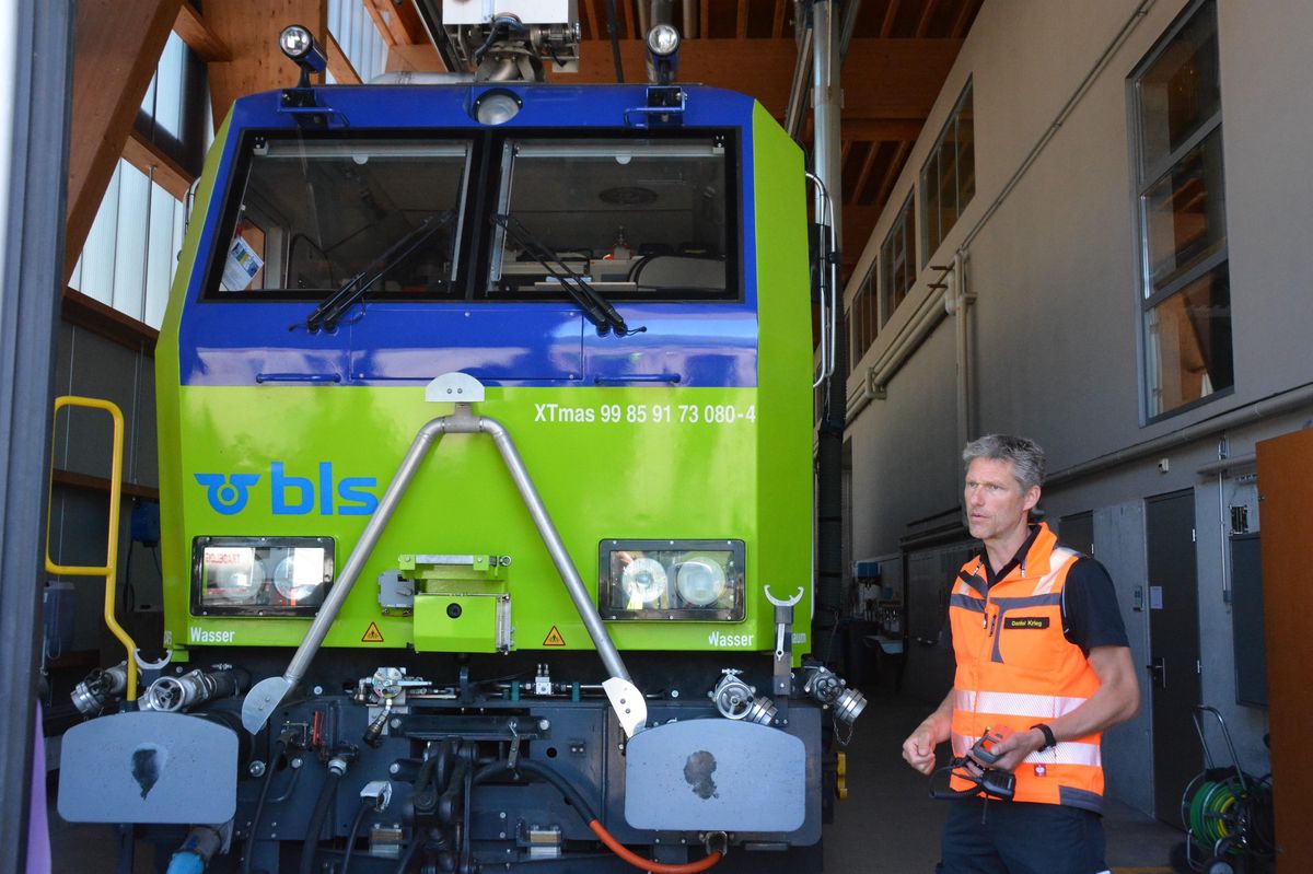 Schulung der BLS-Lokführer: Ruhe bewahren und aus dem Tunnel fahren ...