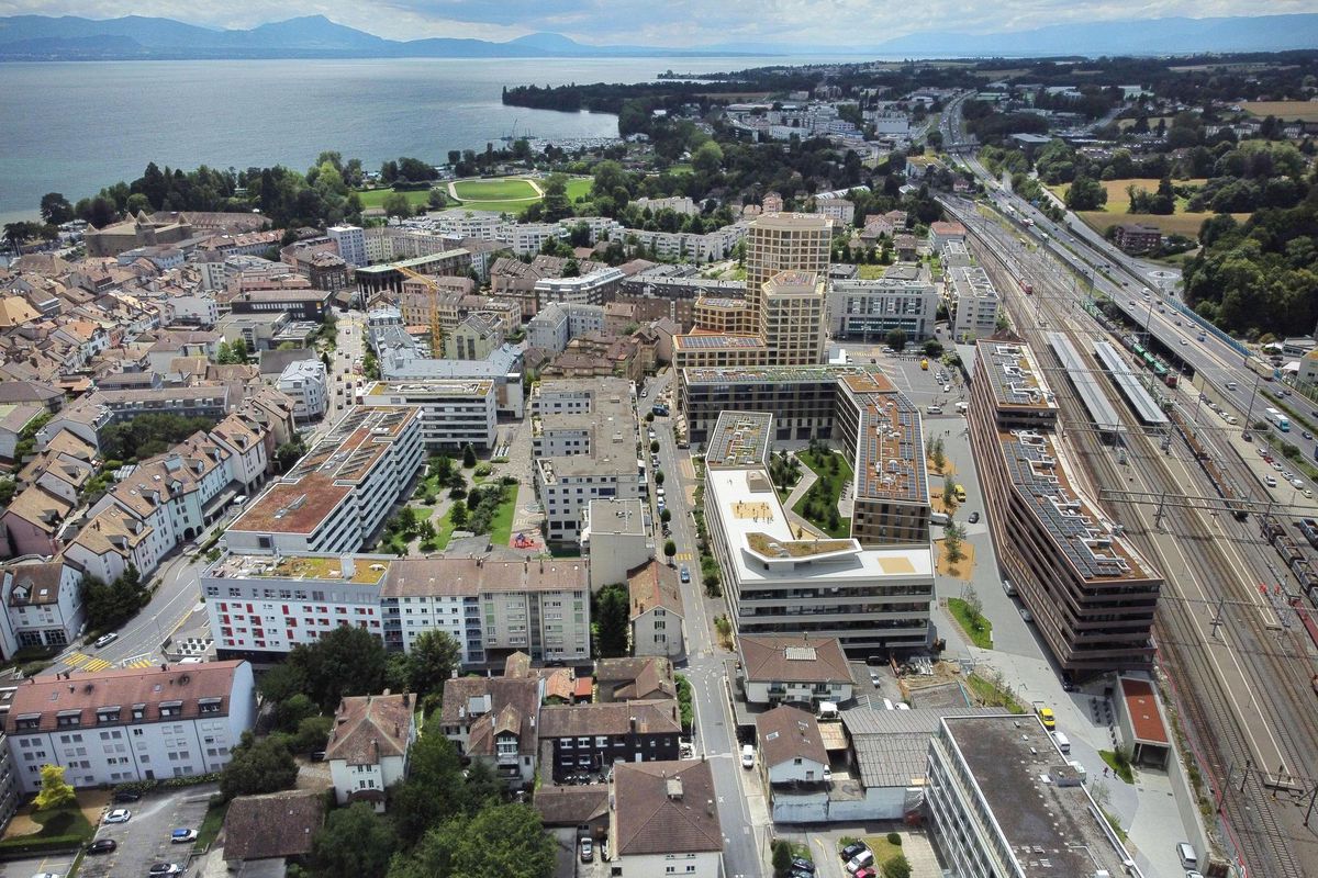Distinction pour Morges - Le quartier des Halles divise le public, pas ...