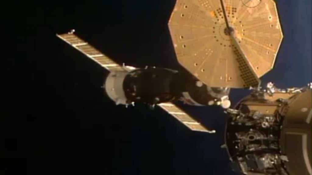 Hier dockt Astro-Alex an der ISS an | Tages-Anzeiger