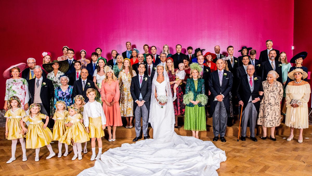 Mariage en Belgique: Photo rare: la famille royale belge au grand ...