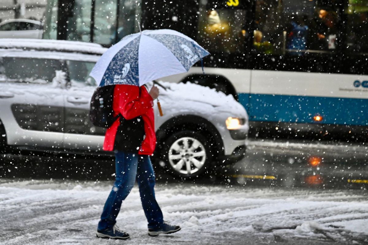 Schnee und Verkehr: Alle News zum ersten grossen Schneefall in der Schweiz | Tages-Anzeiger