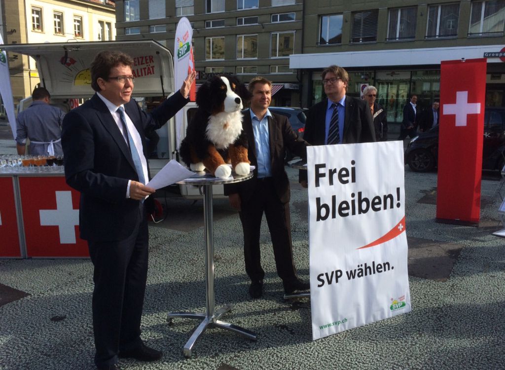 L'UDC part en campagne avec sa nouvelle mascotte | 24 heures