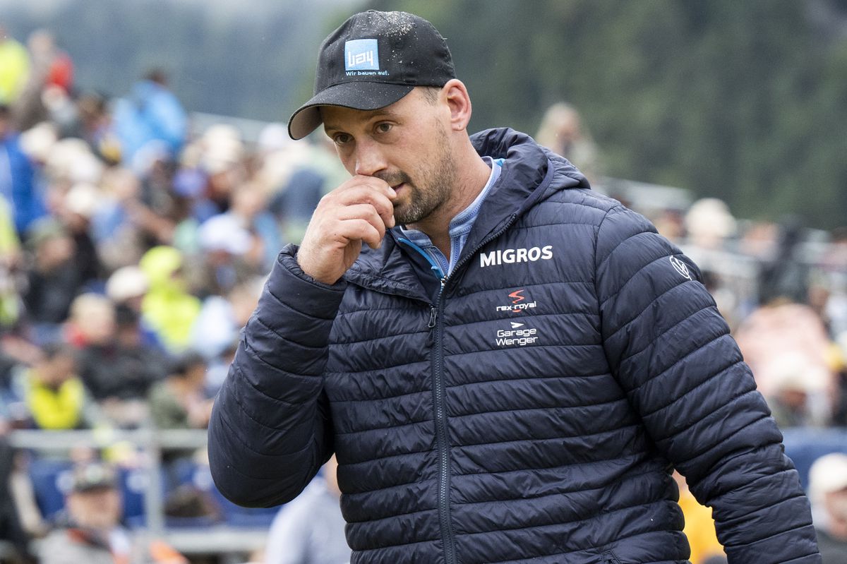 Aufgefallen am Unspunnen-Schwinget: Die Berner springen ins Eisbad ...