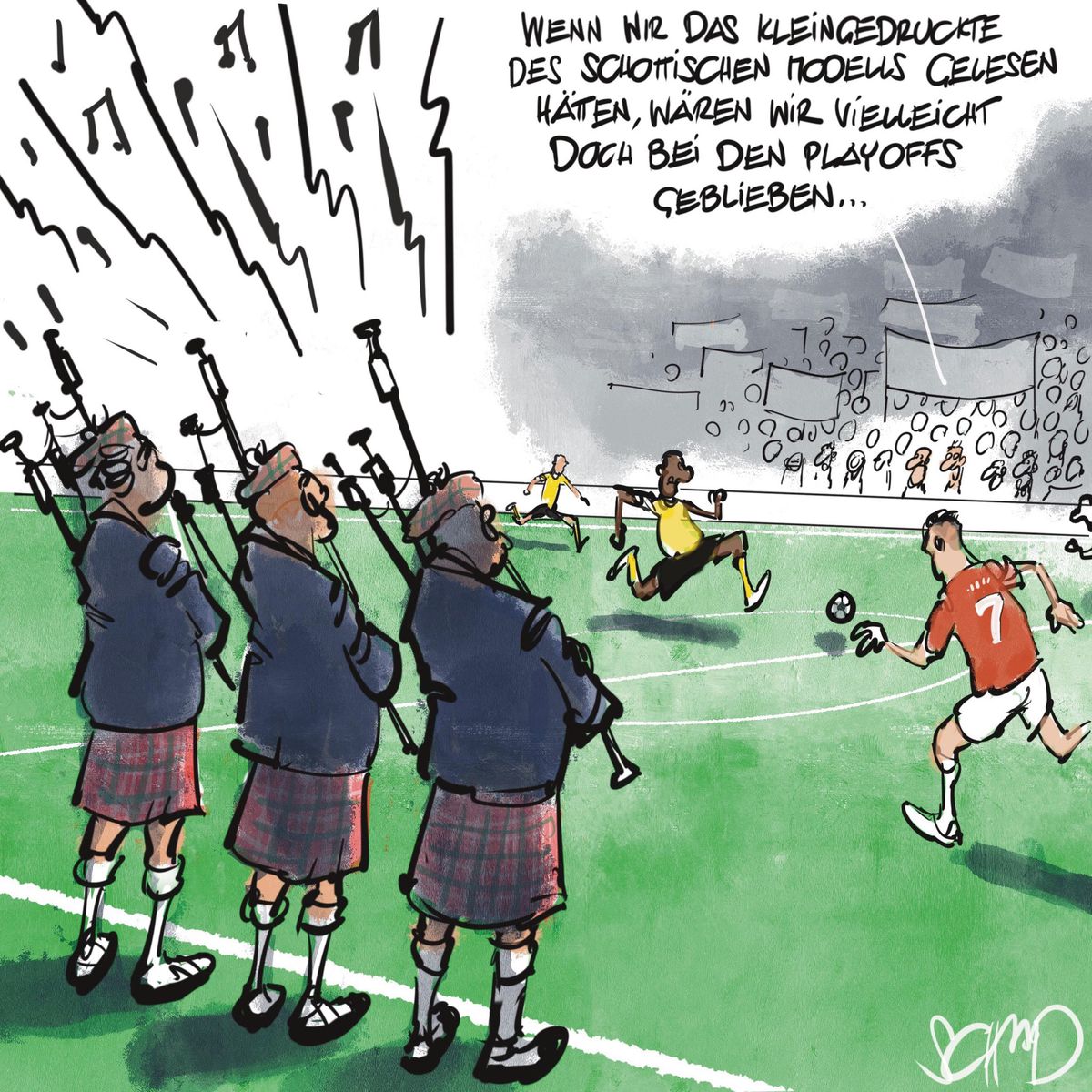 Kommentar zum Fussballmodus: Ein anderer Modus hat eine Mannschaft noch nie besser gemacht ...